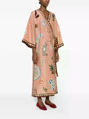 ALEMAIS Laurence Trimmed Dress
