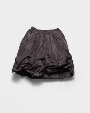 Prada Technical Taffeta Skirt - Hematite