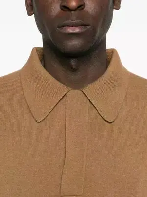 JIL SANDER Long-sleeved Polo Shirt