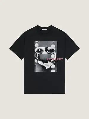 Givenchy T-shirt In Cotton With Surrealism Print