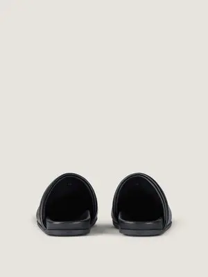 Givenchy Puffy Nappa Leather Mules - Black