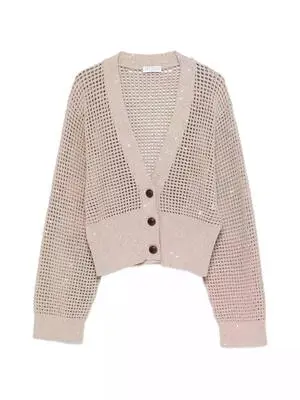 Brunello Cucinelli Sequin-embellished Cardigan