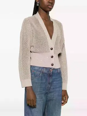 Brunello Cucinelli Sequin-embellished Cardigan
