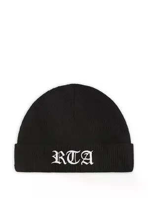 RtA Zion Old-english Beanie Hat - Black