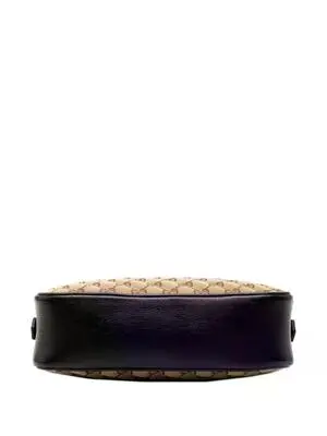 Gucci Gg Marmont Matelassé Canvas Crossbody Bag - Brown