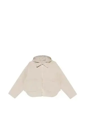 Fendi Reversible Hooded Jacket - Neutrals