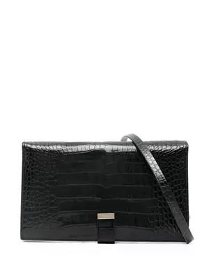 TOM FORD Croc-effect Wallet - Black