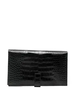 TOM FORD Croc-effect Wallet