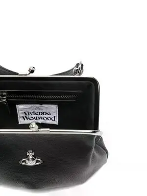 VIVIENNE WESTWOOD Granny Frame Clutch - Black