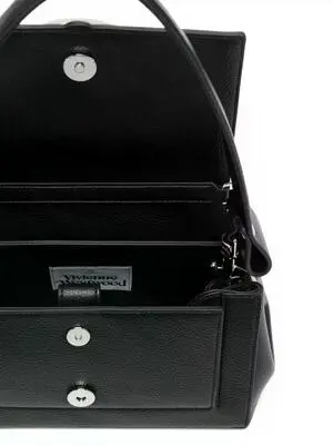 VIVIENNE WESTWOOD Medium Hazel Shoulder Bag - Black