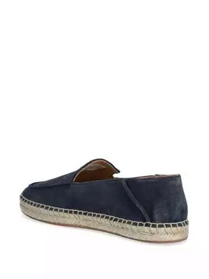 BOSS Suede Espadrilles - Blue
