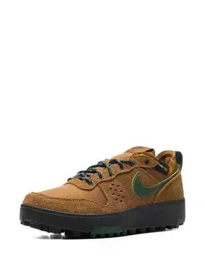 Nike C1ty Logo-detail Sneakers - Brown