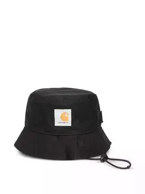 Carhartt Work In Progress Logo Bucket Hat - Black