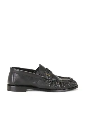 Saint Laurent Le Loafer Supple Moccasin - Nero