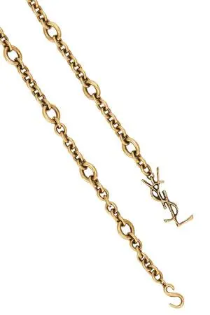 Saint Laurent Chain Belt With Hardware