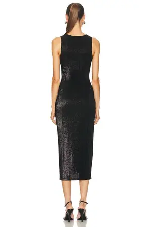 Rabanne Lurex Jersey Dress
