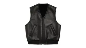 StÜssy Shearling Vest - Black