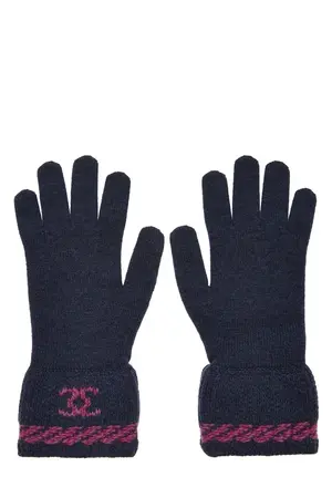 Chanel Cashmere Knitted Gloves