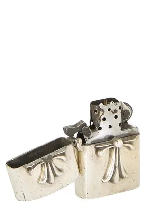 Chrome Hearts Sterling Cross Zippo Lighter