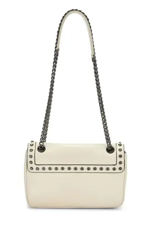 Prada Calfskin Leather Studded Crossbody