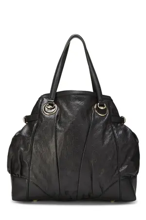 GUCCI Leather Guccissima Tote