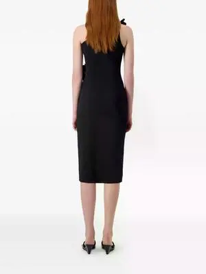 Coperni Asymmetric Mini Flower Dress