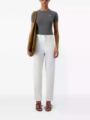 Coperni Five-pocket Tapered Jeans - White