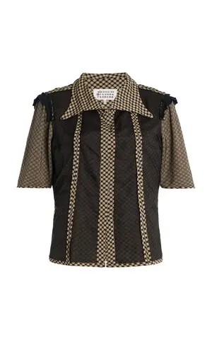 MAISON MARGIELA Checked Knit Shirt - Multi
