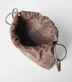 Brunello Cucinelli Suede Duo Pouch