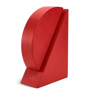 Assouline Leather Right Cubist Bookend