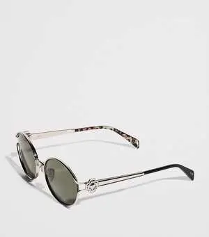 Maje Round Frame Sunglasses