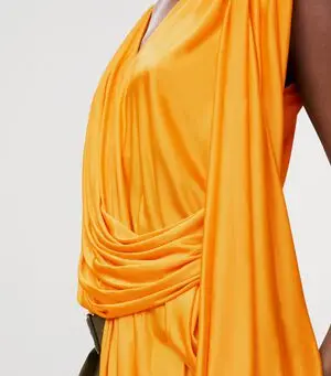 Loewe Draped Sleeveless Top - Yellow