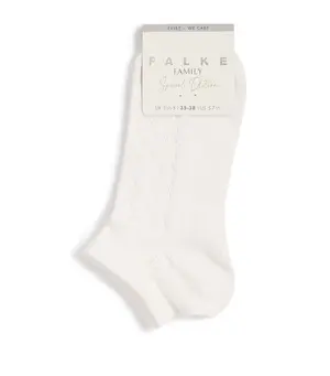 Falke Pointelle Sneaker Socks - White