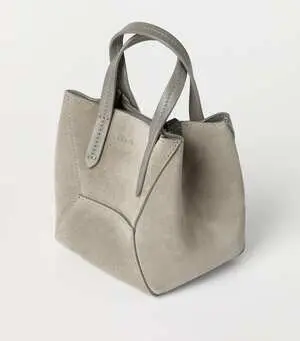 Brunello Cucinelli Mini Suede Bc Duo Tote