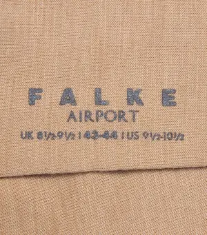Falke Airport Wool-cotton Blend Socks - Beige