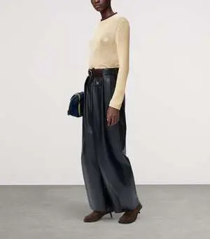 Loewe Cashmere Button-up Sweater - Beige