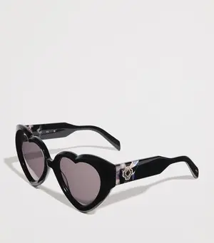 Maje Heart-shaped Sunglasses
