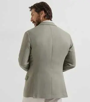 Brunello Cucinelli Deconstructed Cavallo Blazer