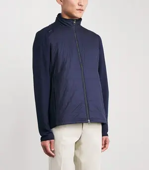 Rlx Ralph Lauren Padded High-neck Jacket - Navy