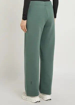 On Cotton-blend Sweatpants - Olive