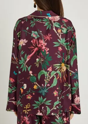 La DoubleJ Zooflora Printed Silk Shirt - Multicoloured