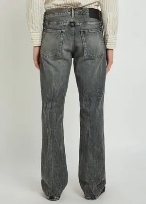Acne Studios Washed Relaxed Straight-leg Jeans