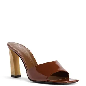 GIUSEPPE ZANOTTI Talia 90 Mule - Brown