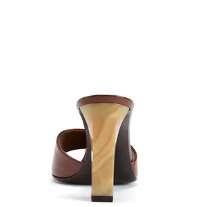 GIUSEPPE ZANOTTI Talia 90 Mule - Brown
