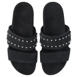 GIUSEPPE ZANOTTI Ryan Studs Sandals - Black