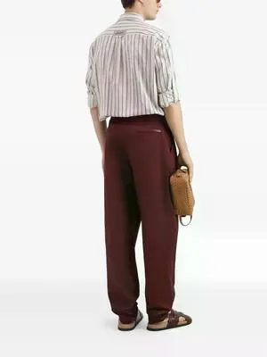Dolce & Gabbana Pleated Trousers - Brown