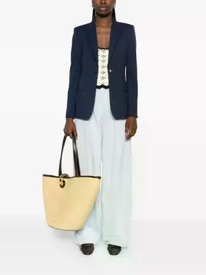 Pinko Flap-pocket Blazer - Blue