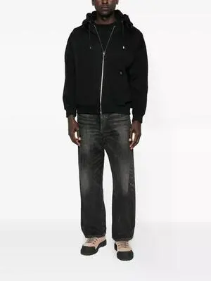 RHUN Zip-fastening Hoodie