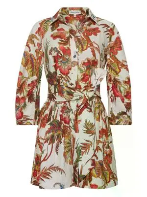 Cara Cara Raya Floral Sash Dress
