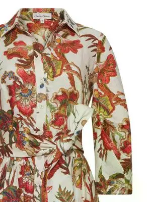 Cara Cara Raya Floral Sash Dress
